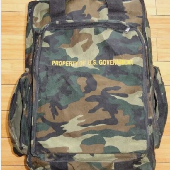 Bags | Bdu Jumpable Spec Forces Document Laptop Bdu Woodland Padded ...